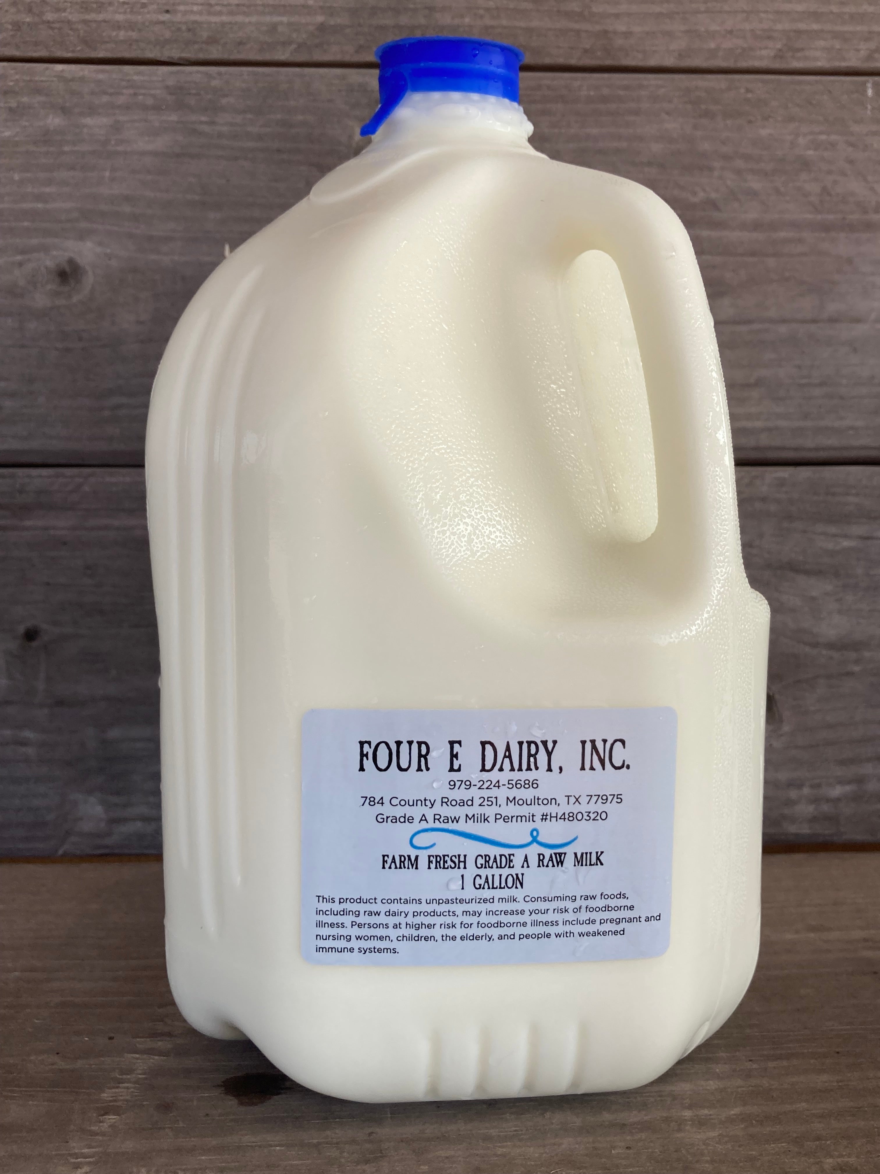 Raw Milk | Four E Dairy Farm Store